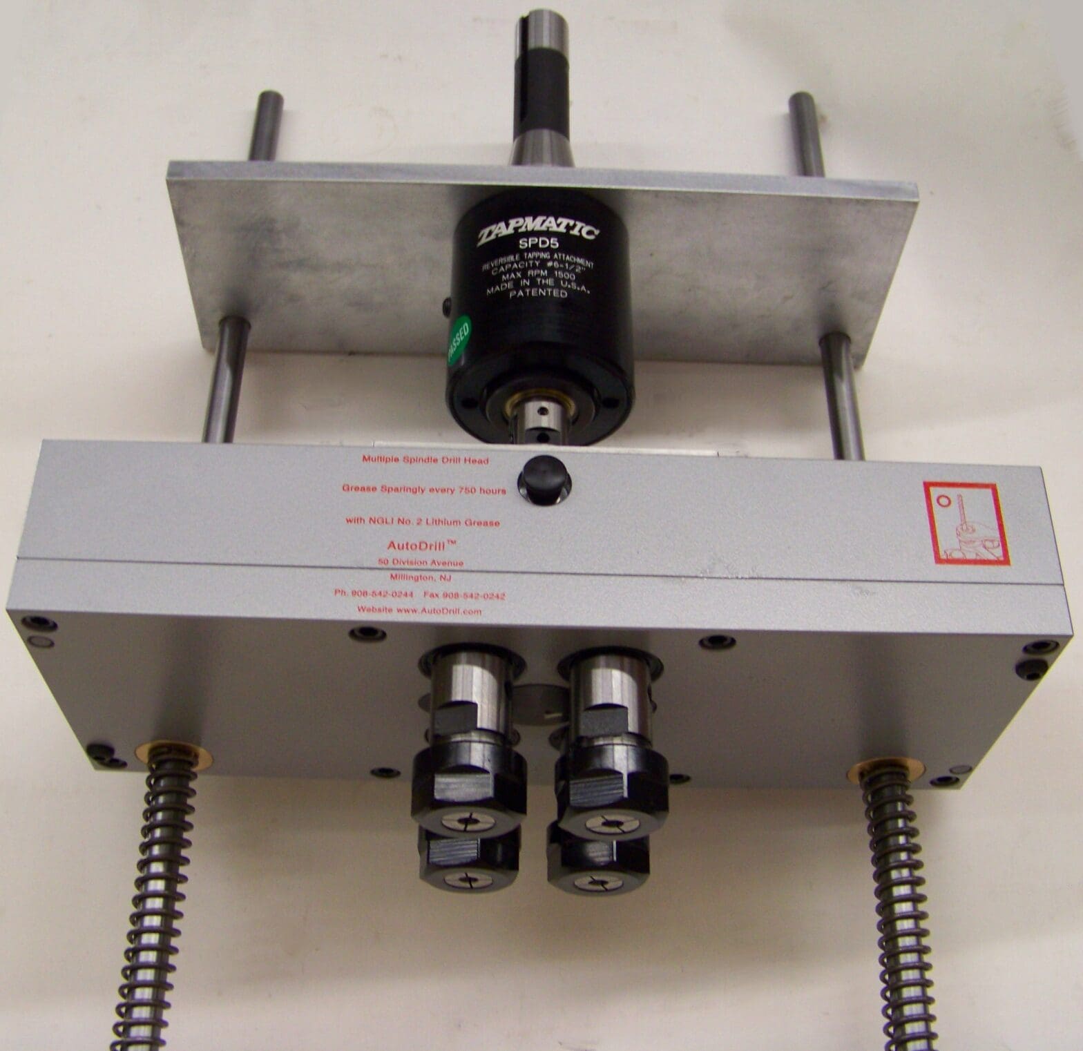 AutoDrill Offers Clutch-Type or Standard Self Reversing Tapping Heads ...