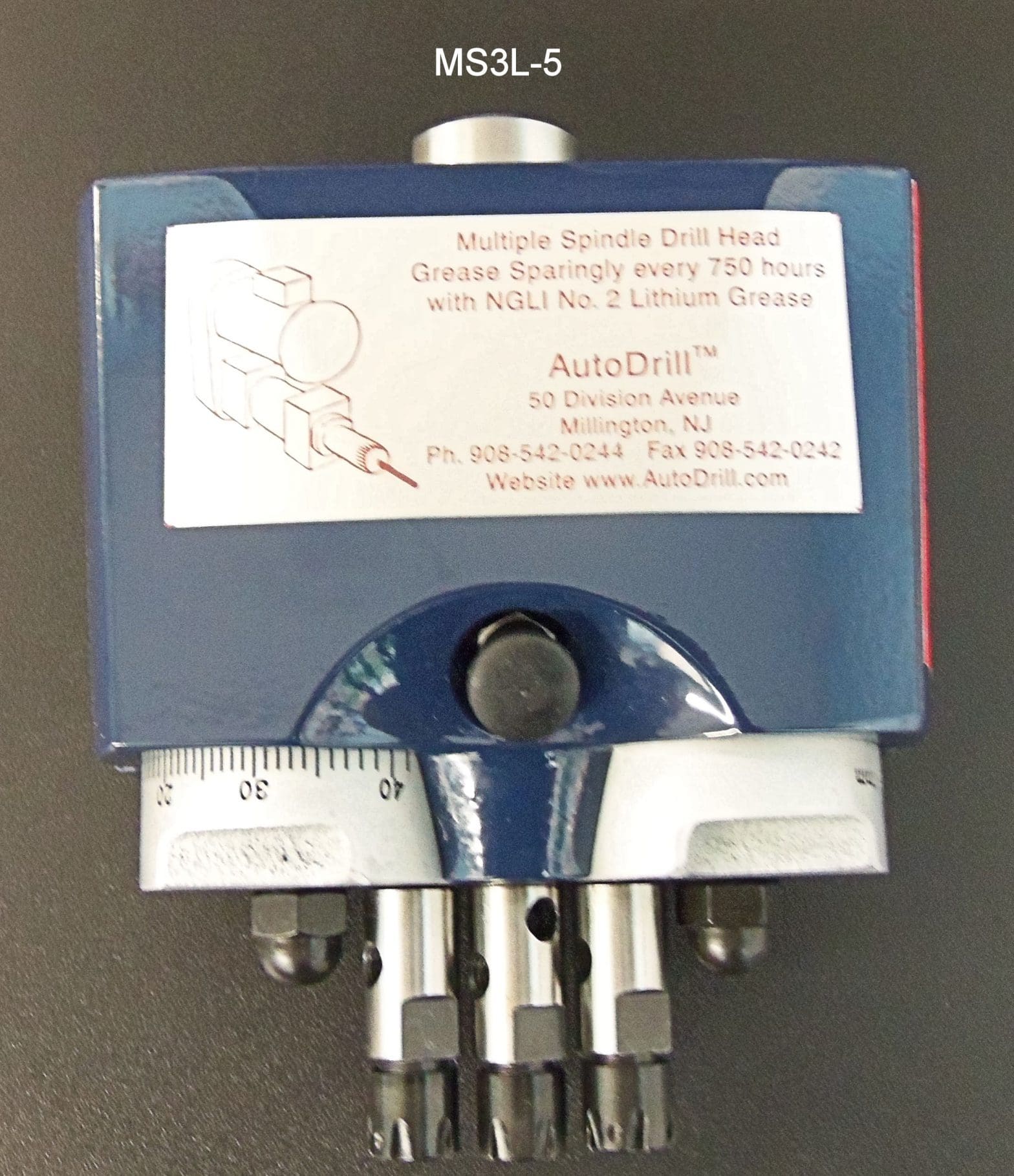 Adjustable Spindle Distance Multi Drill Heads By AutoDrill - AutoDrill